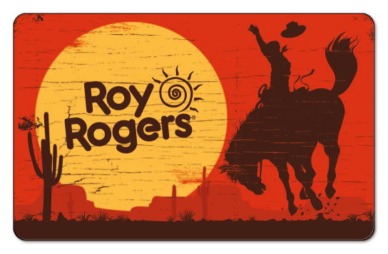 Roy Rogers - Gift Cards | Card Details